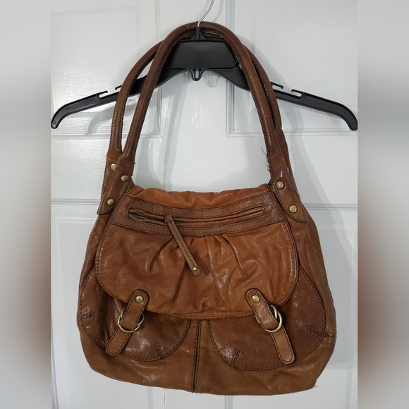 Gianni Bini | Bags | Gianni Bini Brown Leather Bag | Poshmark